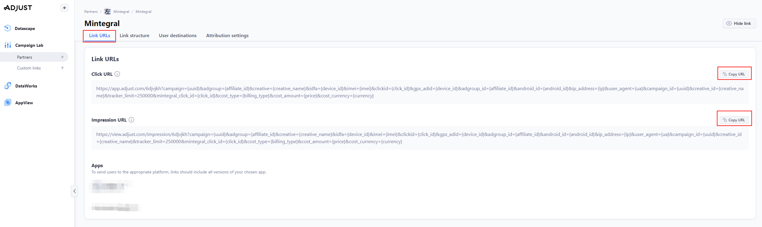 Adjust Guidance for Mintegral 2024M6 | Mintegral Docs